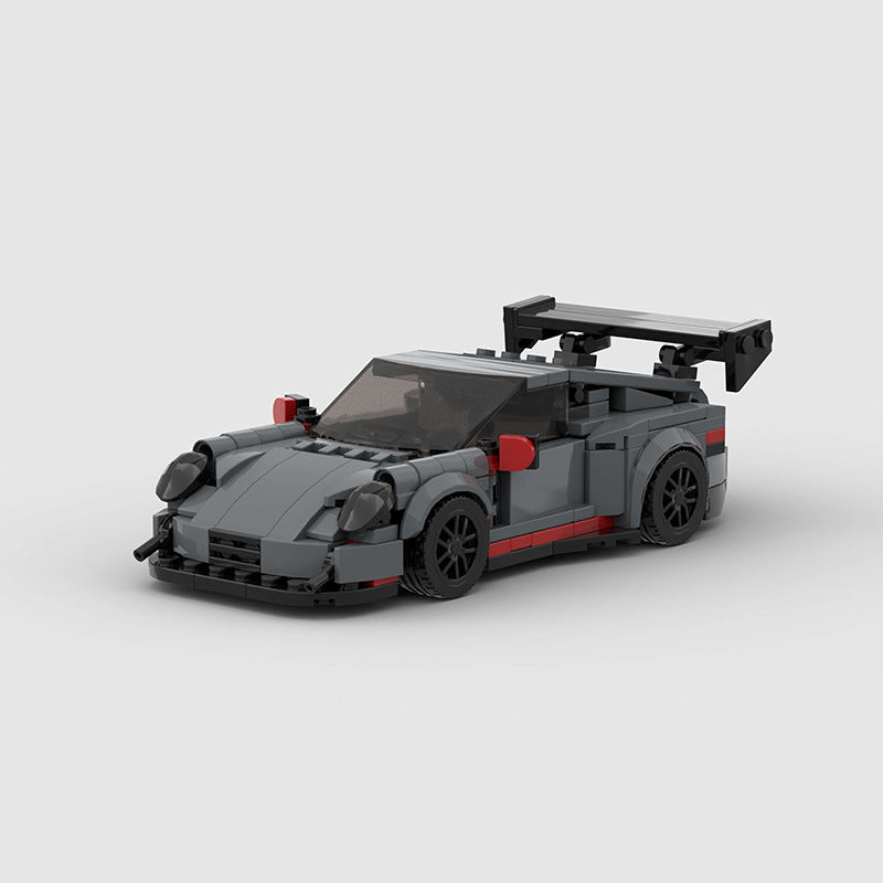 Porsche 911 GT3RS GREY/RED – Brick Car