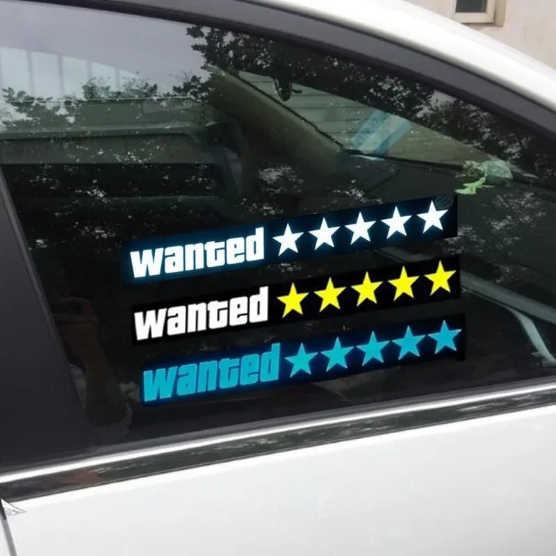 5 Star wanted level LED sign – Brick Car